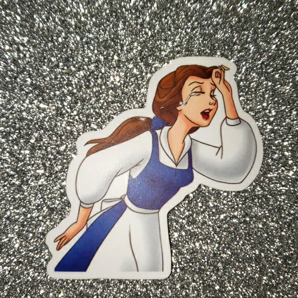 Disney | Design | Disney Beauty And The Beast Waterpoof Sticker Belle ...